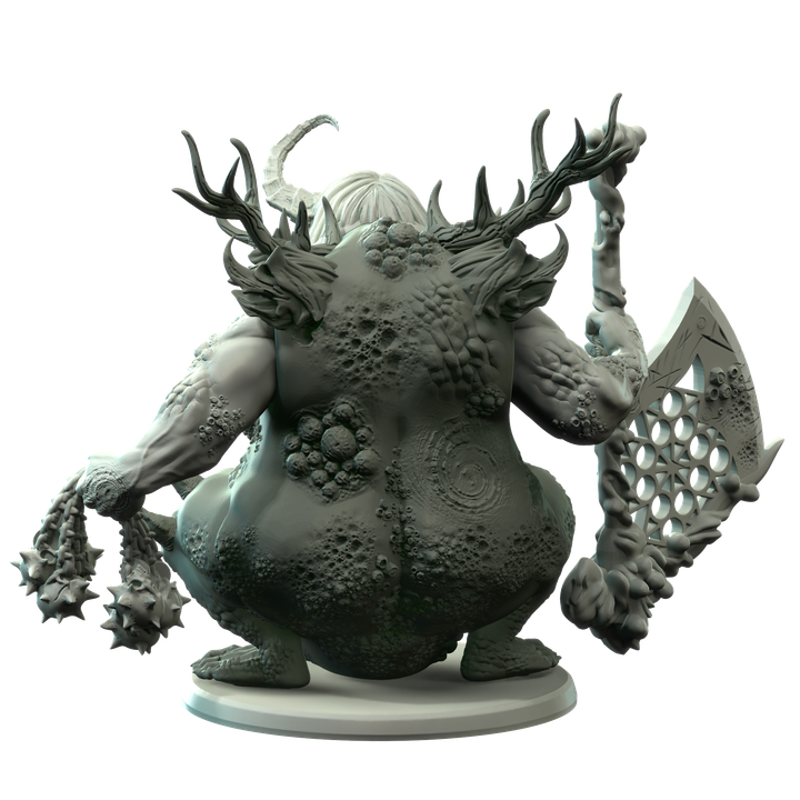 3D Printable 041 GENETIST FLESHSCULPTER Unclean Gorlock the Great Destroyer by Printerra Studios